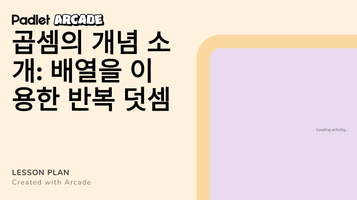 Lesson plan by Padlet TA