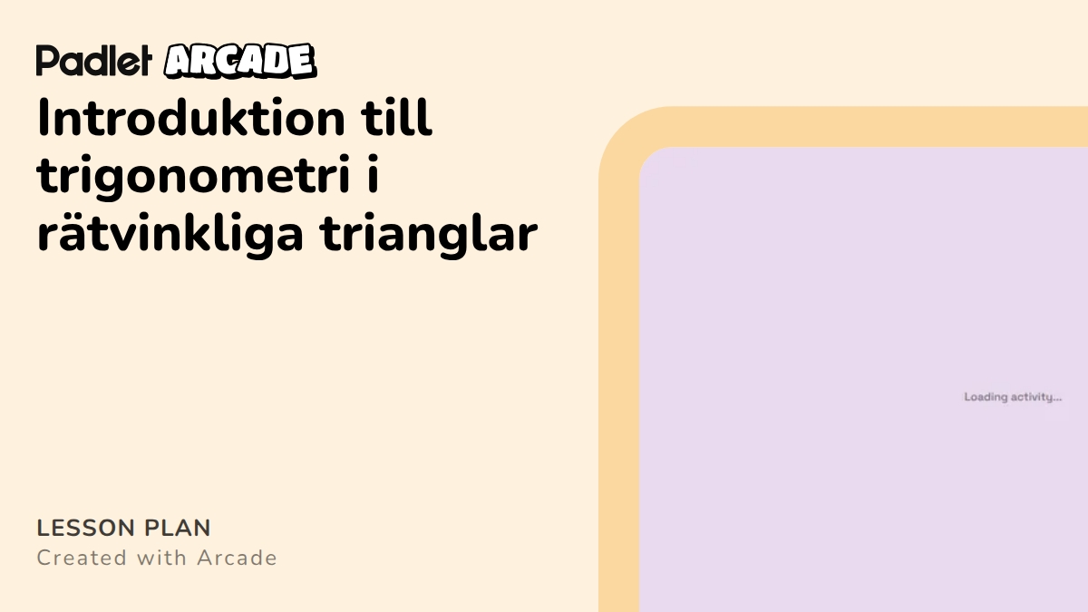 Lesson plan by Padlet TA