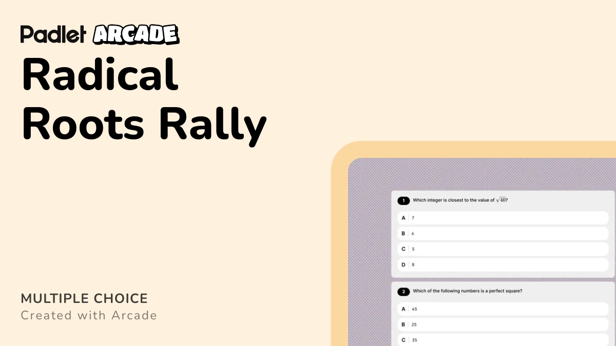 Radical Roots Rally by Padlet TA