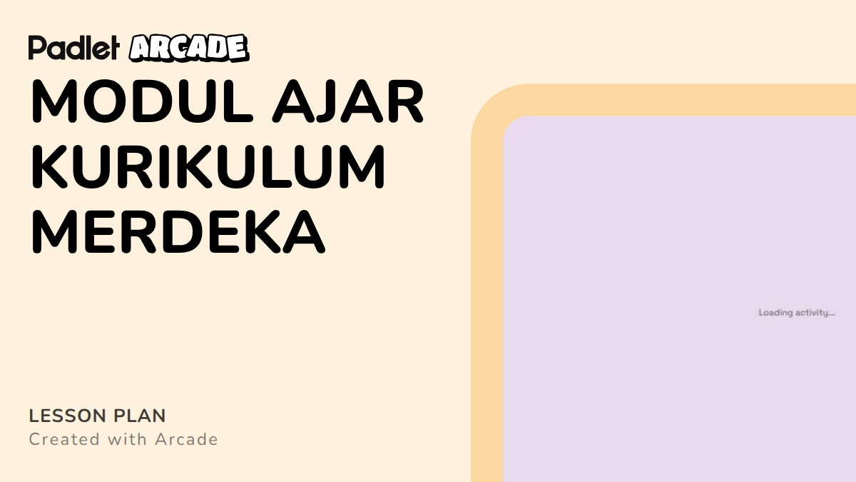 Lesson plan by Padlet TA