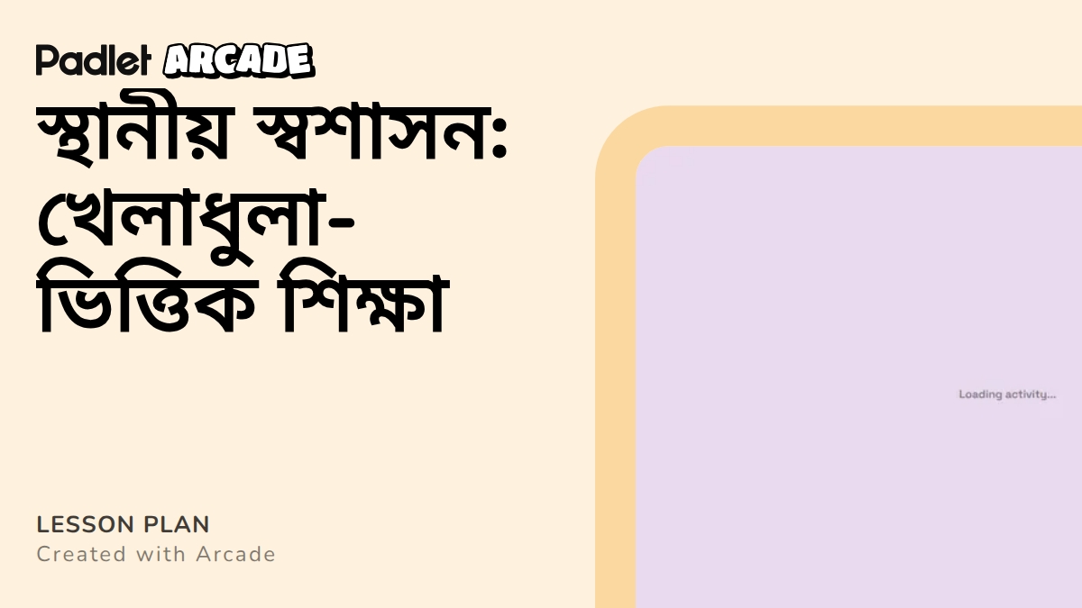 Lesson plan by Padlet TA
