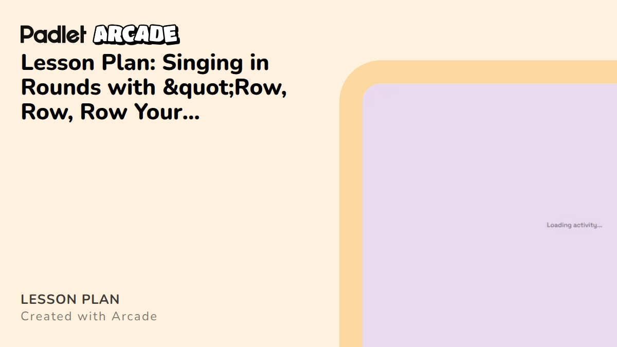 Lesson plan by Padlet TA