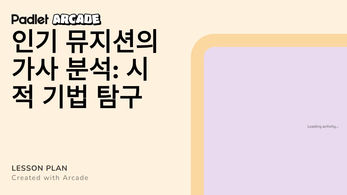 Lesson plan by Padlet TA