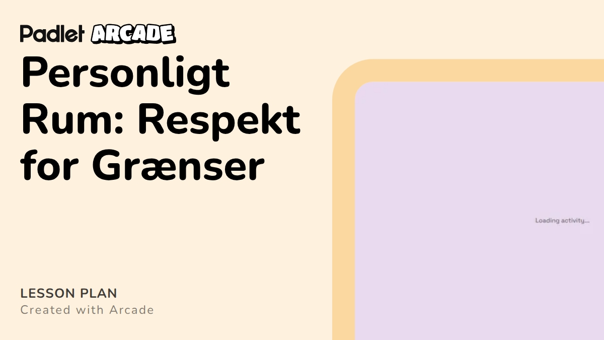 Lesson plan by Padlet TA