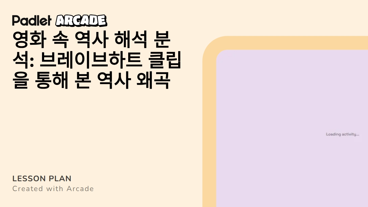 Lesson plan by Padlet TA