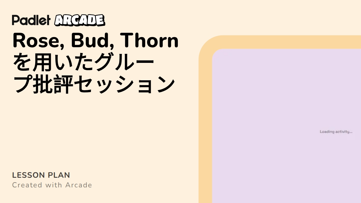 Lesson plan by Padlet TA