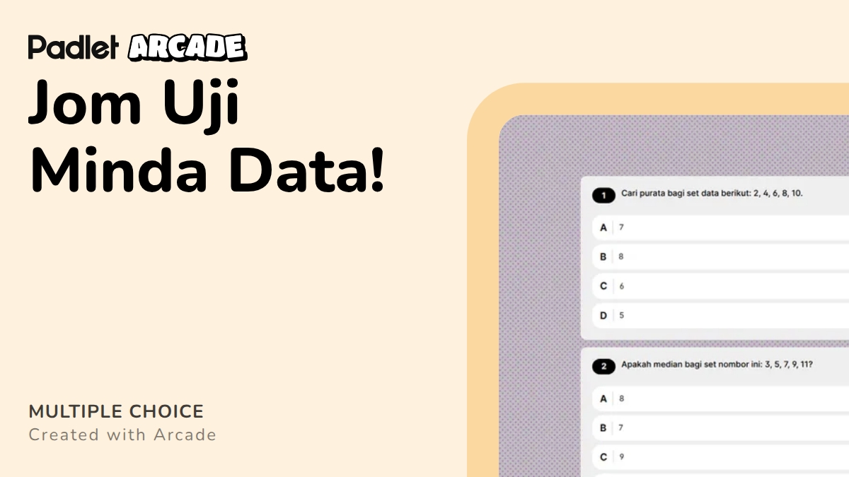 Jom Uji Minda Data! | Arcade