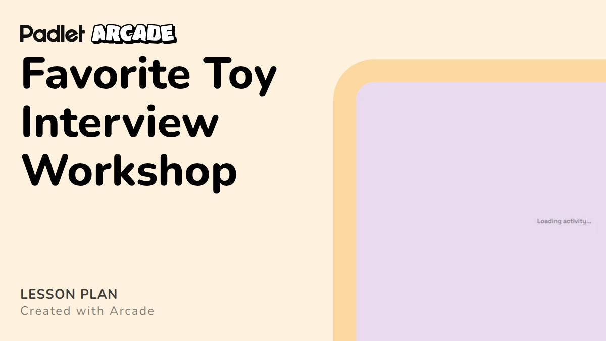Lesson plan by Padlet TA