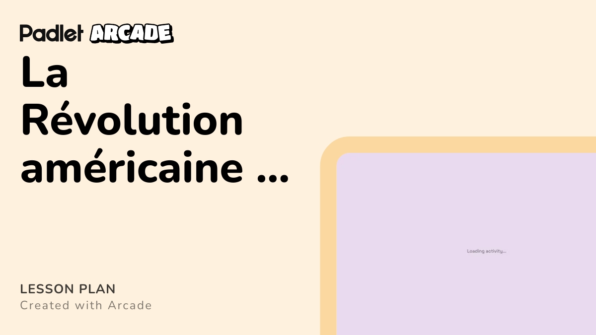 Lesson plan by Padlet TA