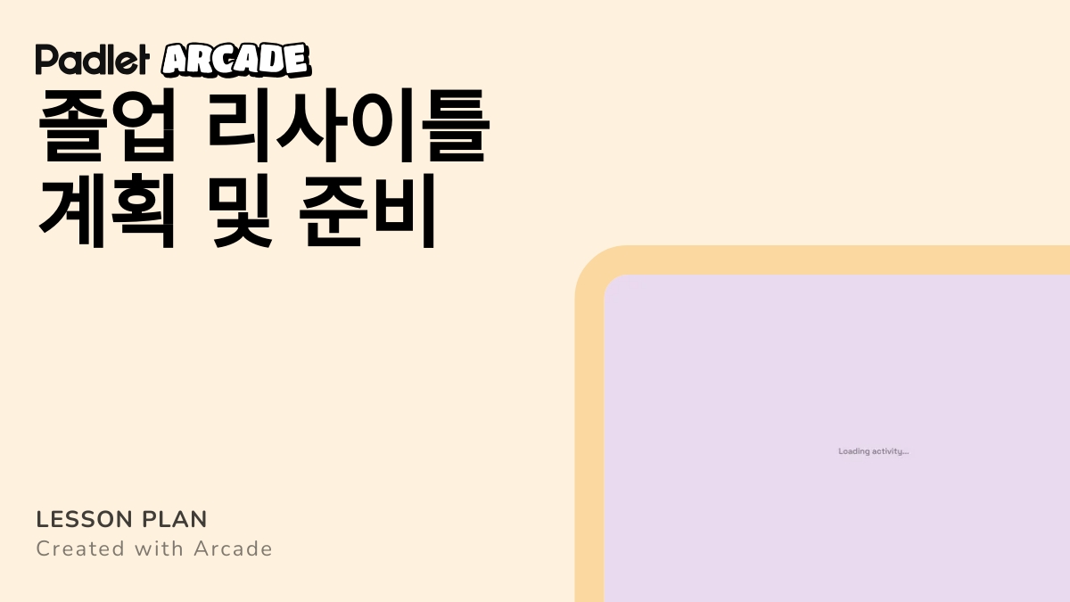 Lesson plan by Padlet TA