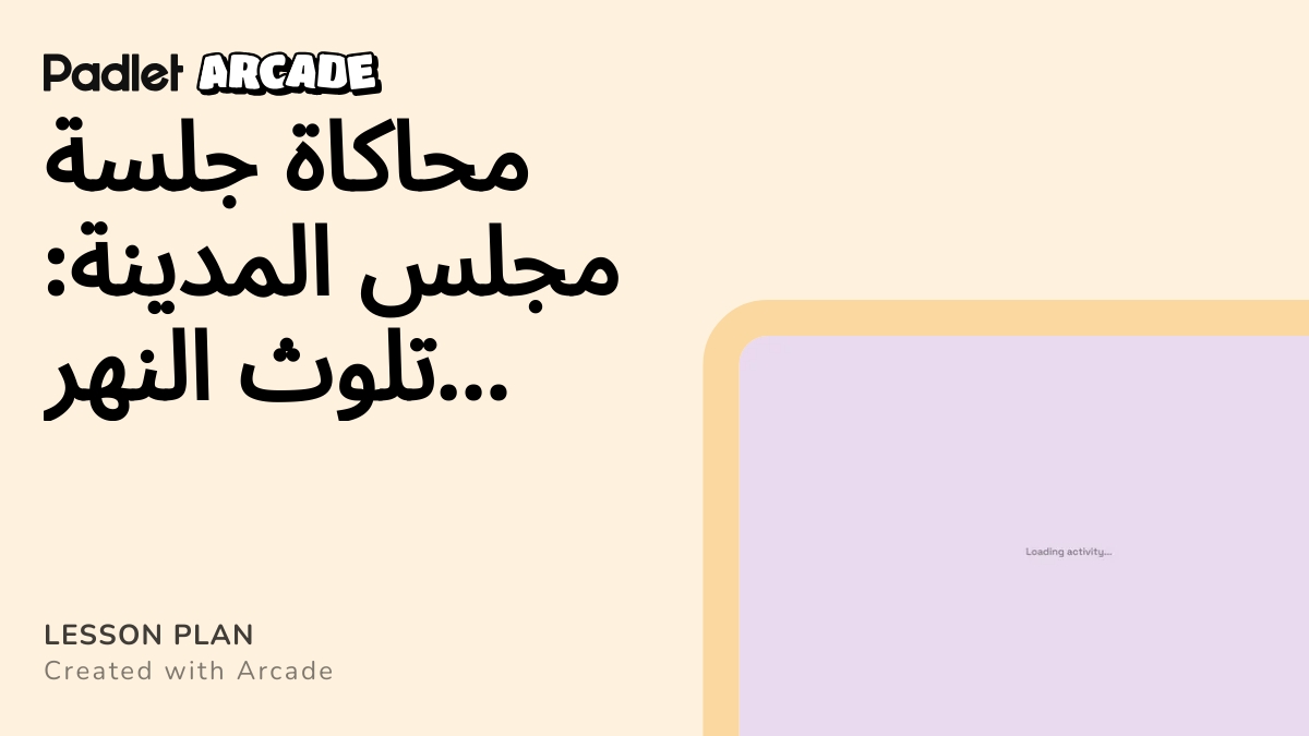 Lesson plan by Padlet TA