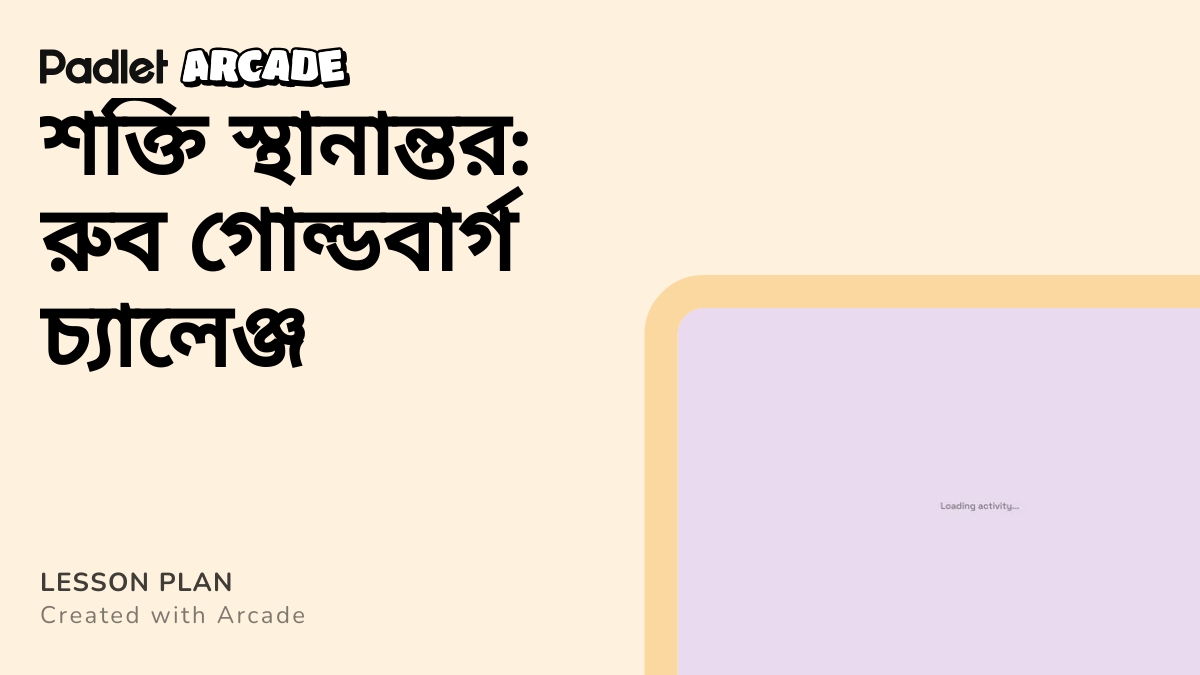 Lesson plan by Padlet TA
