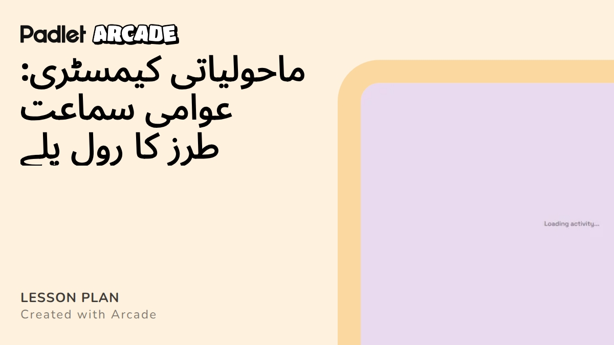 Lesson plan by Padlet TA