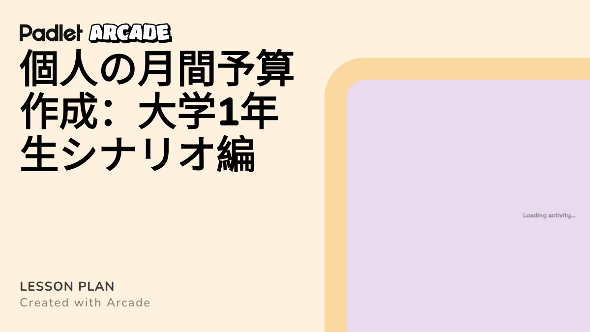 Lesson plan by Padlet TA