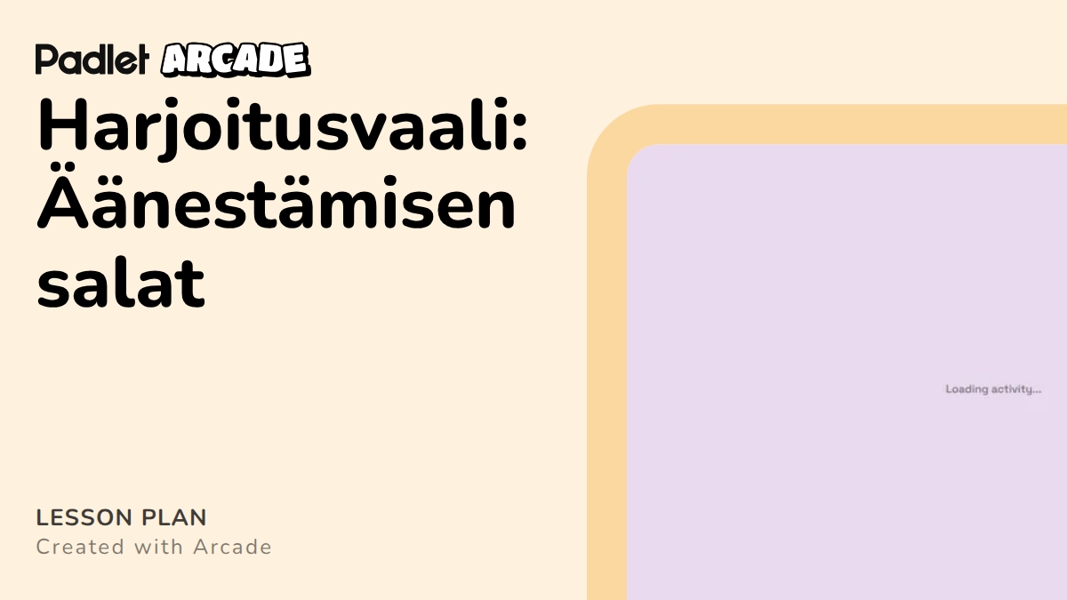 Lesson plan by Padlet TA