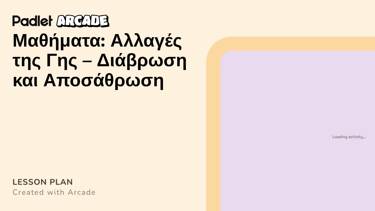 Lesson plan by Padlet TA