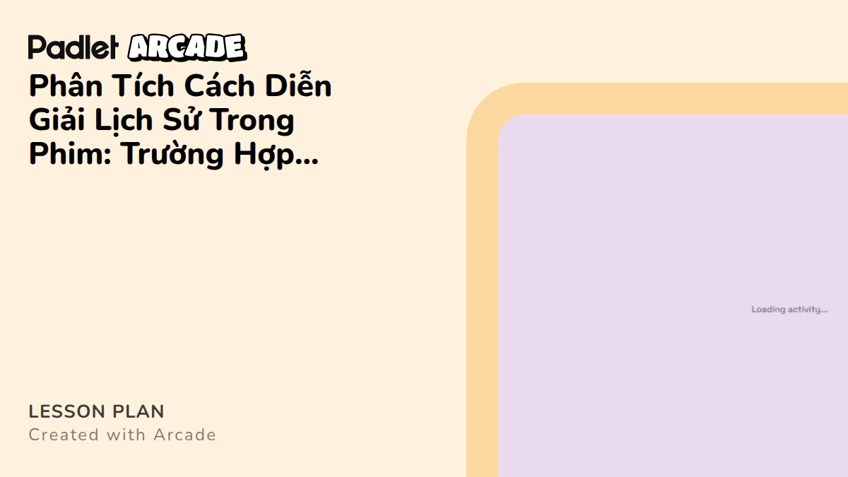 Lesson plan by Padlet TA