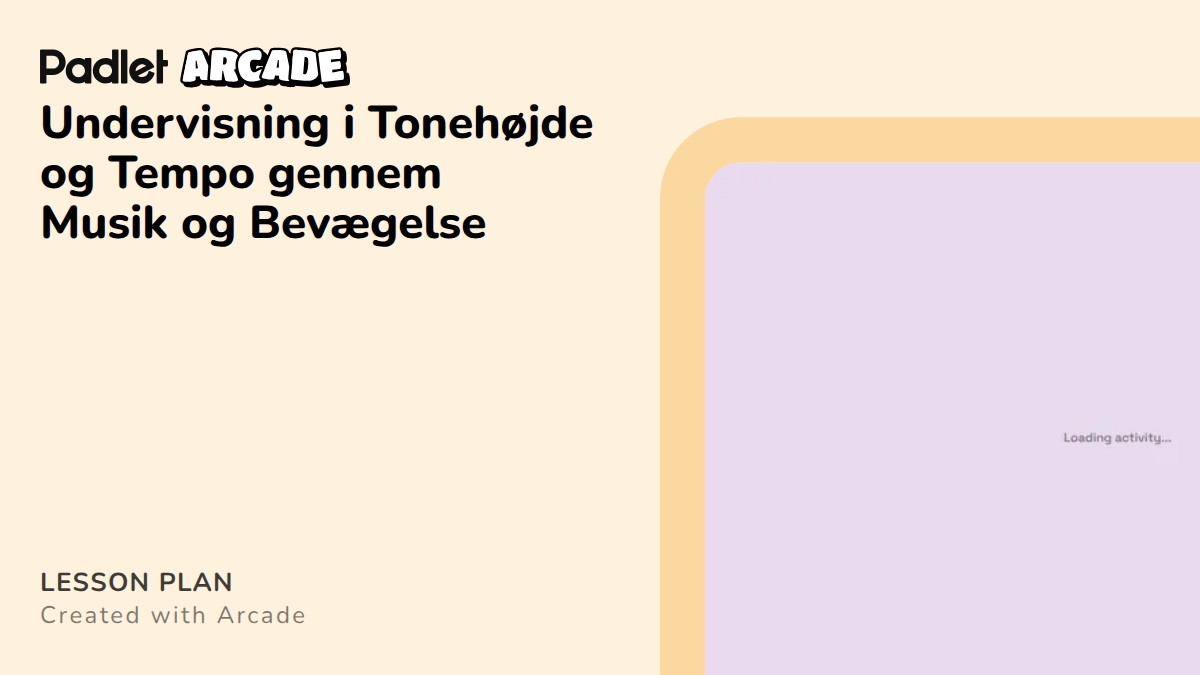 Lesson plan by Padlet TA