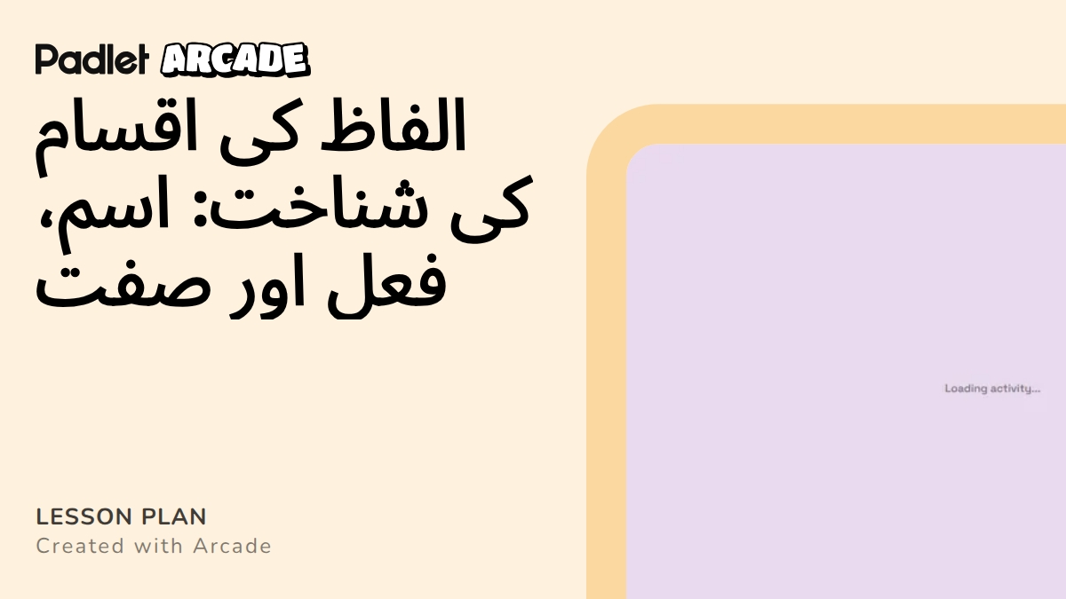 Lesson plan by Padlet TA