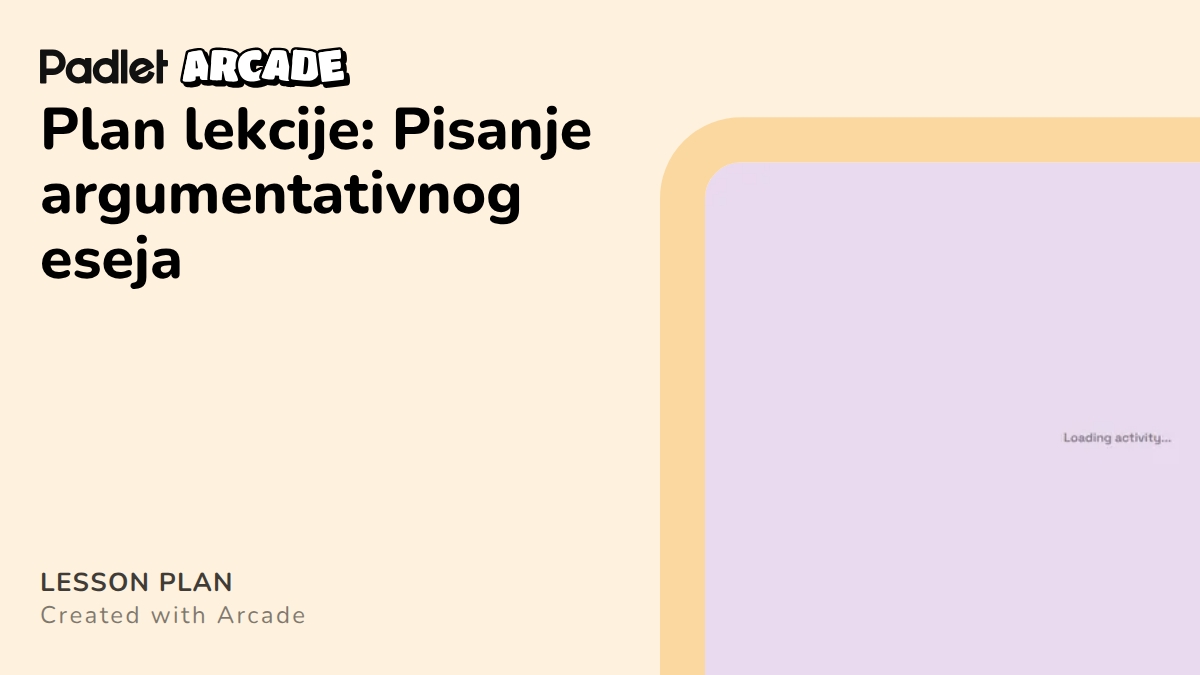 Lesson plan by Padlet TA