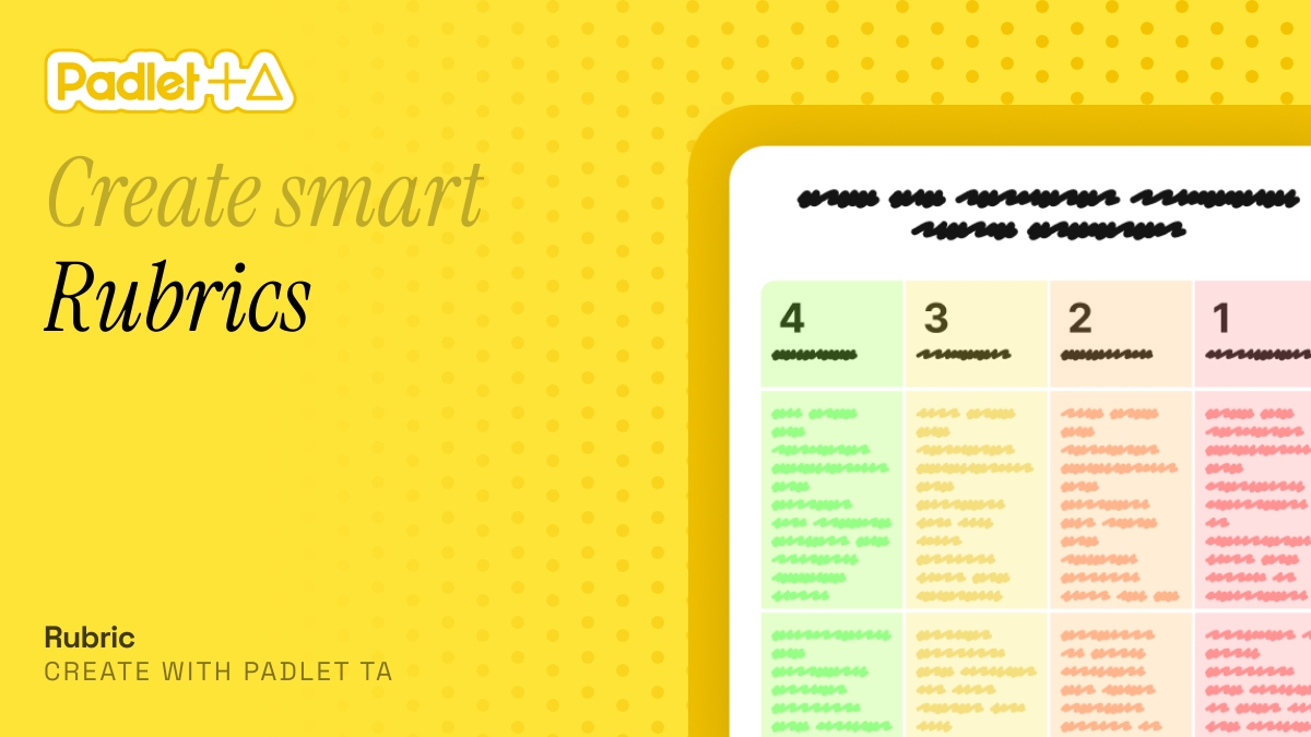 Rubric by Padlet TA